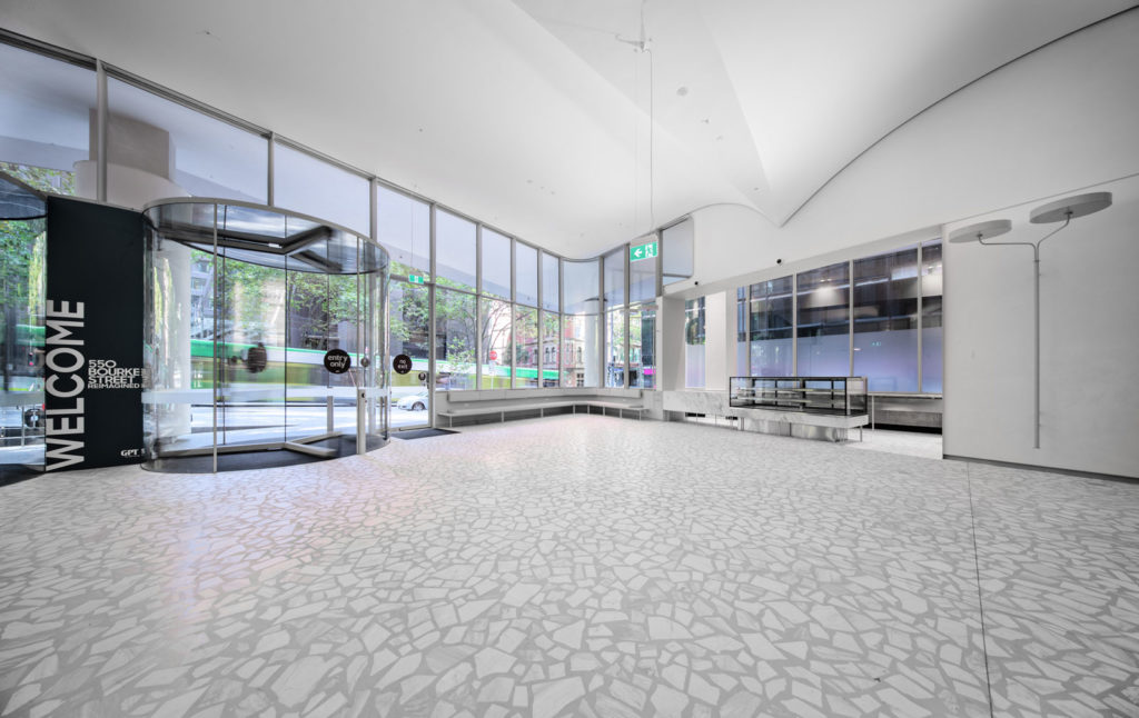 550 Bourke Street Lobby - Harris HMC
