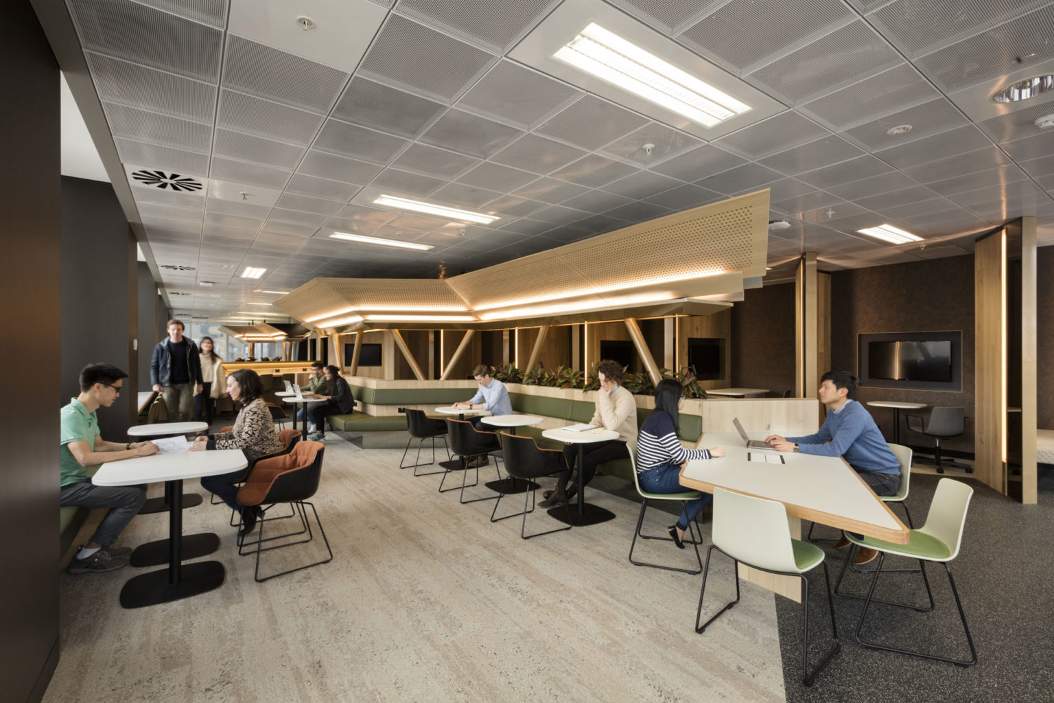 University of Melbourne Student Lounges Refurbishment - Harris HMC