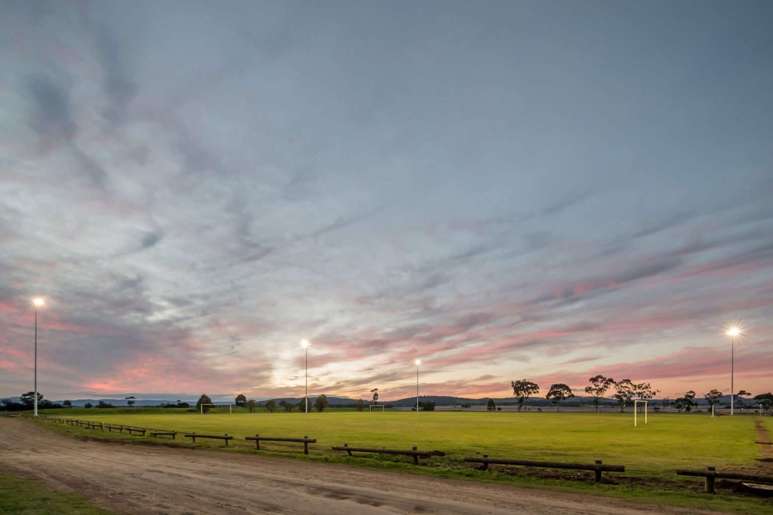 MacPherson Park Soccer Lighting - Harris HMC